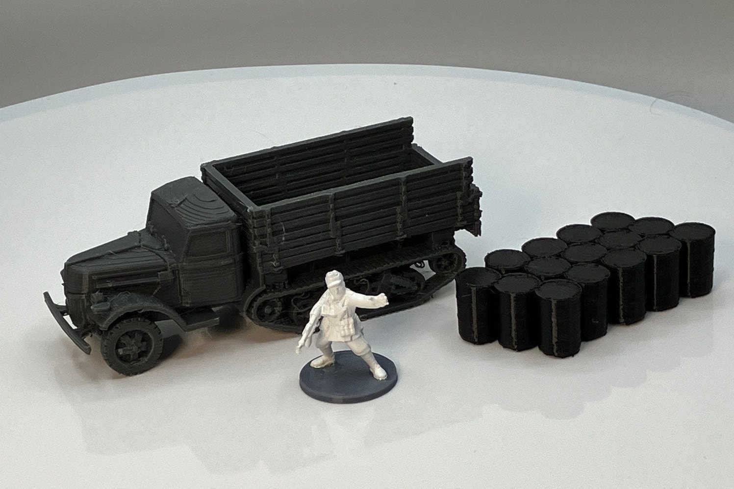 WW2 Wargame Terrain PLA 3D Print 1939 Vintage German Ford Supply ...