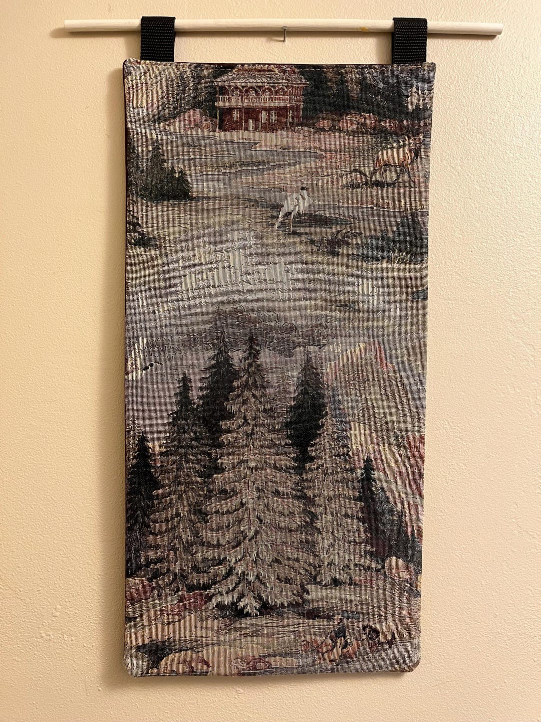 Western Scene, Tapestry Wall Hanging Room Decor. Seamless Finished ...