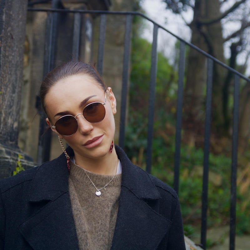 Round Sunglasses Chain - Etsy UK