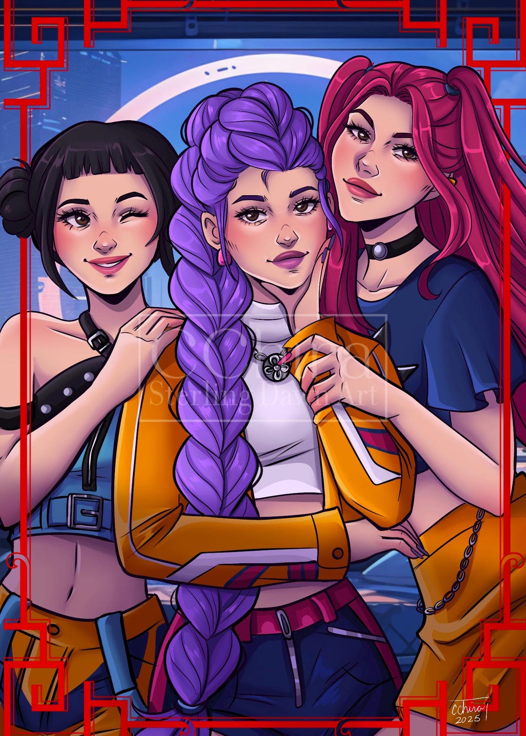 KDH Huntrix 5x7 Art Print - Etsy