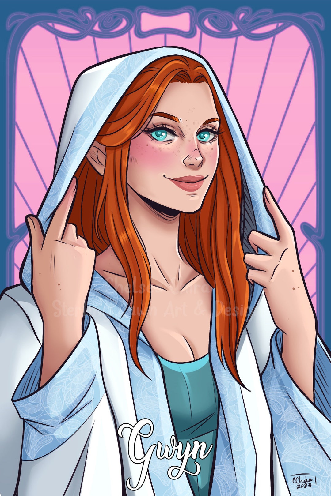 Gwyn Character Card - Etsy