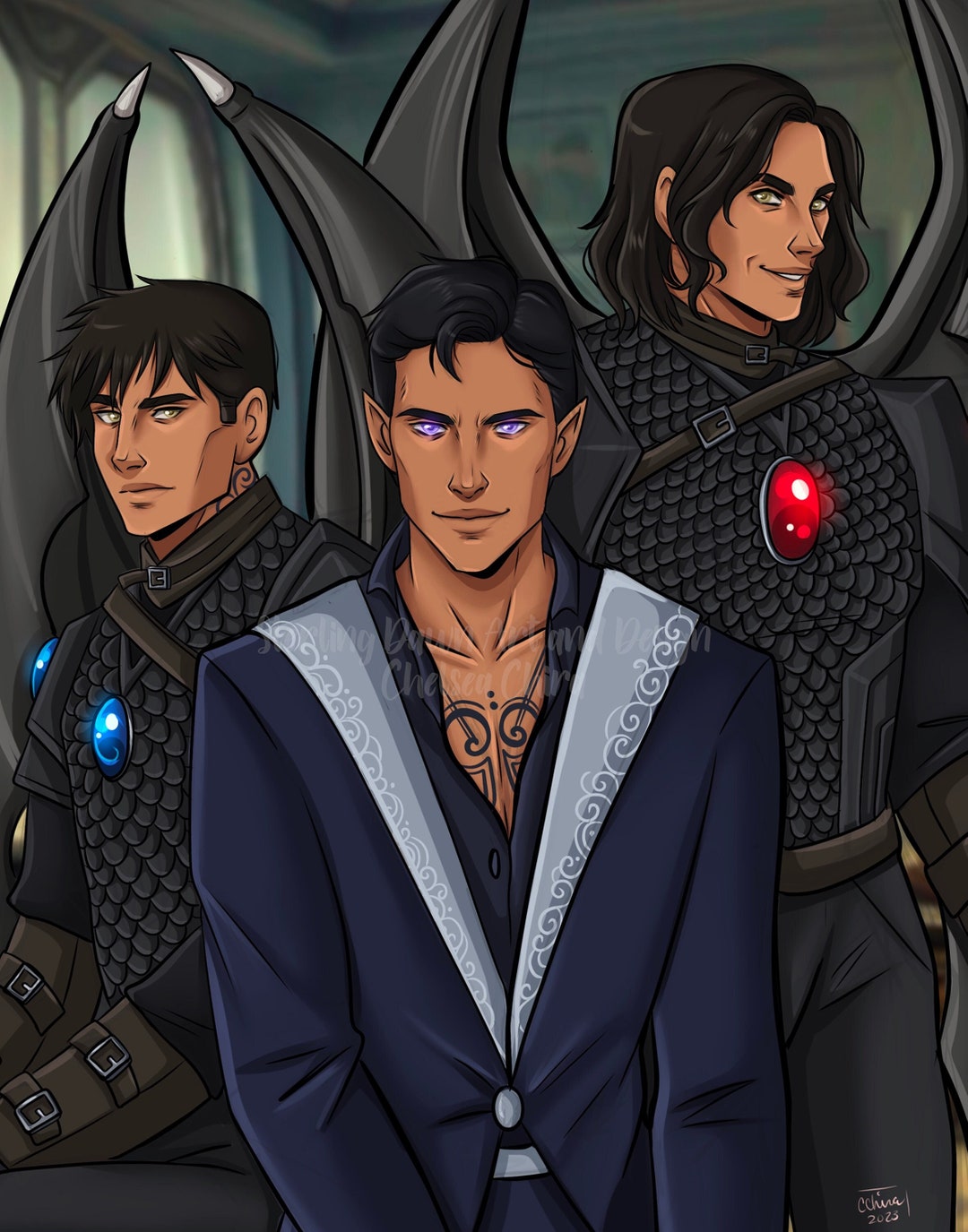 The Bat Boys Art Print - Etsy