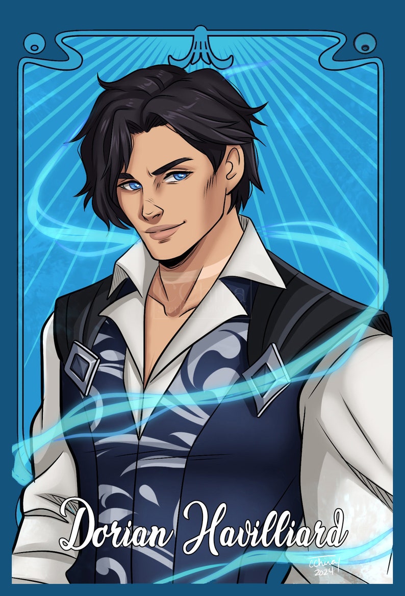 Dorian Havilliard Character Card - Etsy