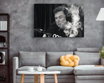 Elon Musk Print - Etsy UK