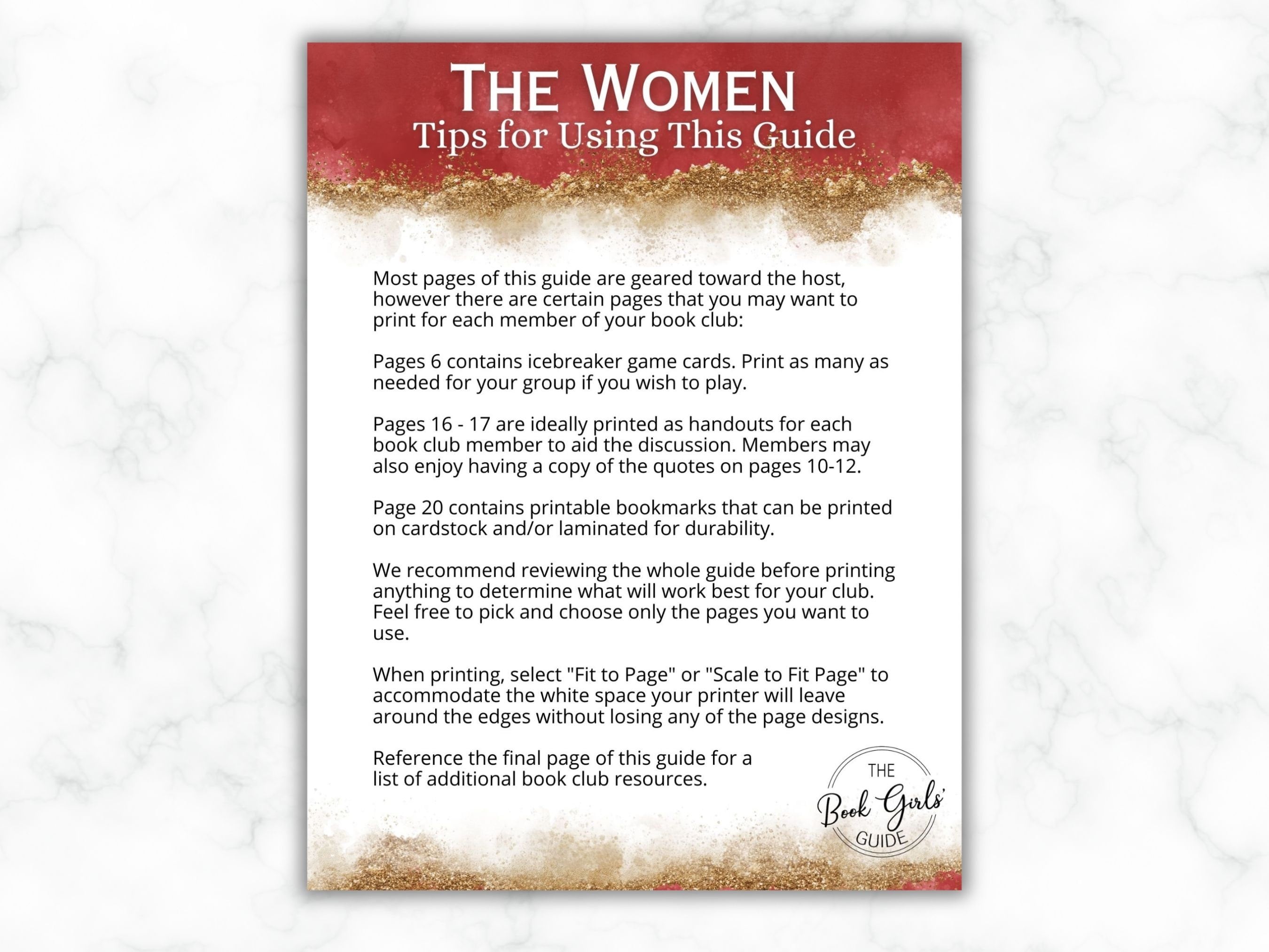 The Women Book Club Guide: the Women by Kristin Hannah Discussion ...