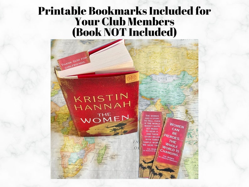 The Women Book Club Guide: the Women by Kristin Hannah Discussion ...