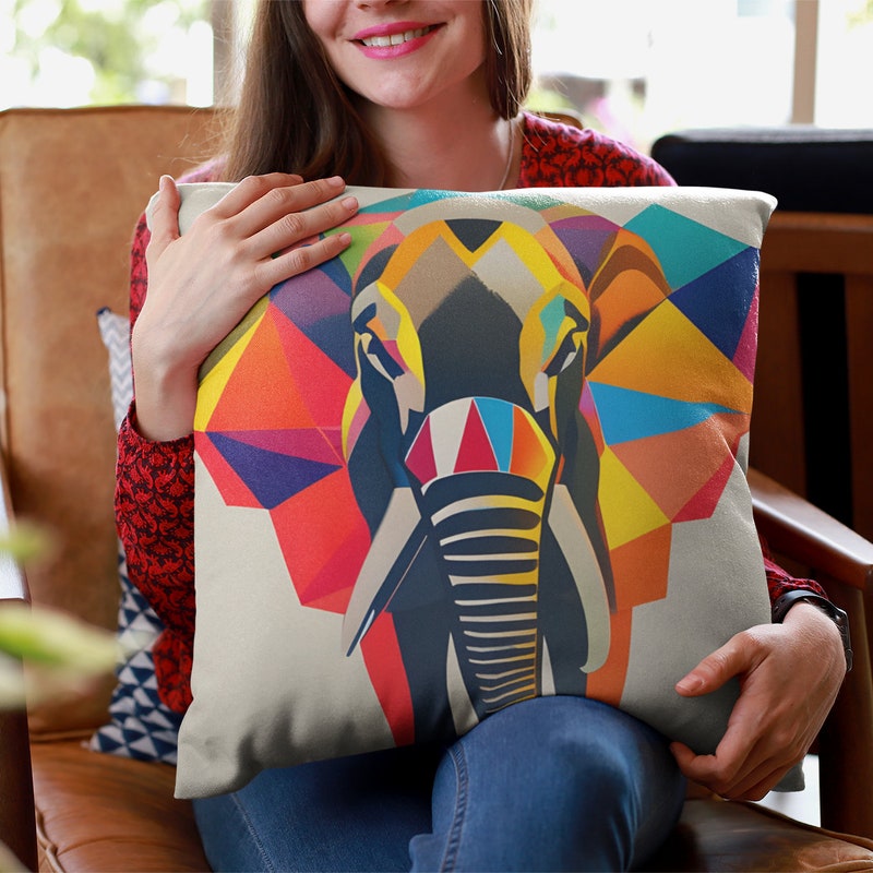 Elephant Cushion - Etsy