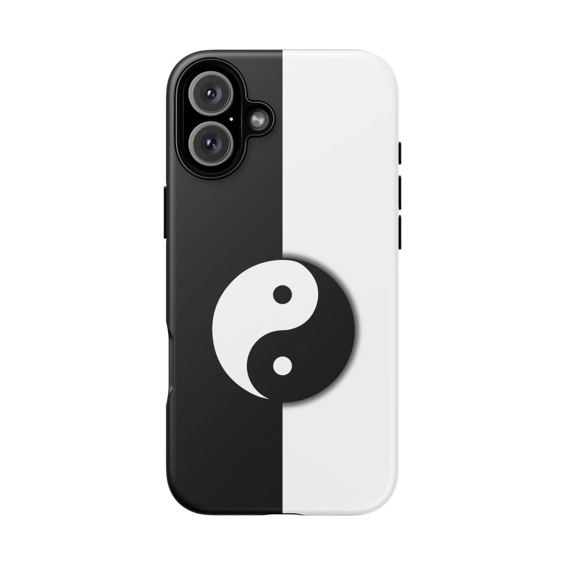 Yin Yang Black and White Tough Phone Case for Iphone, Google, Samsung ...