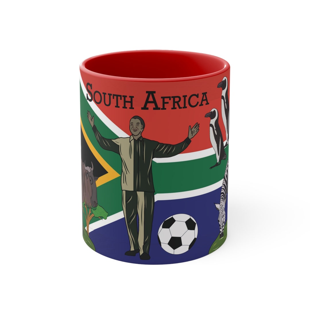 South African Mug, South African-inspired Mug, SA Design, Travel, Desk ...