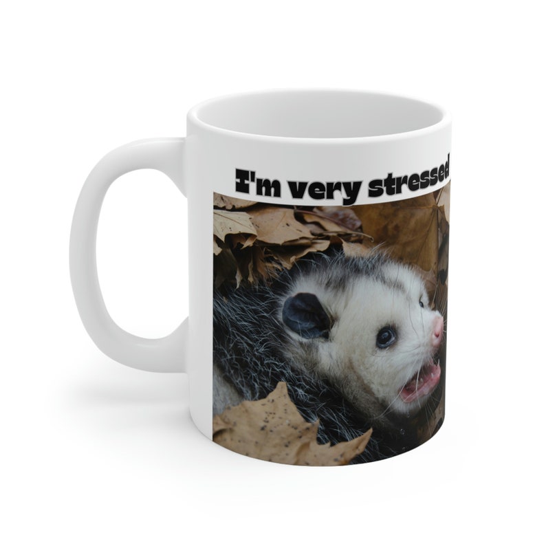 Stress Opossum Possum Mug Possum Gift Opossum Mug Funny - Etsy