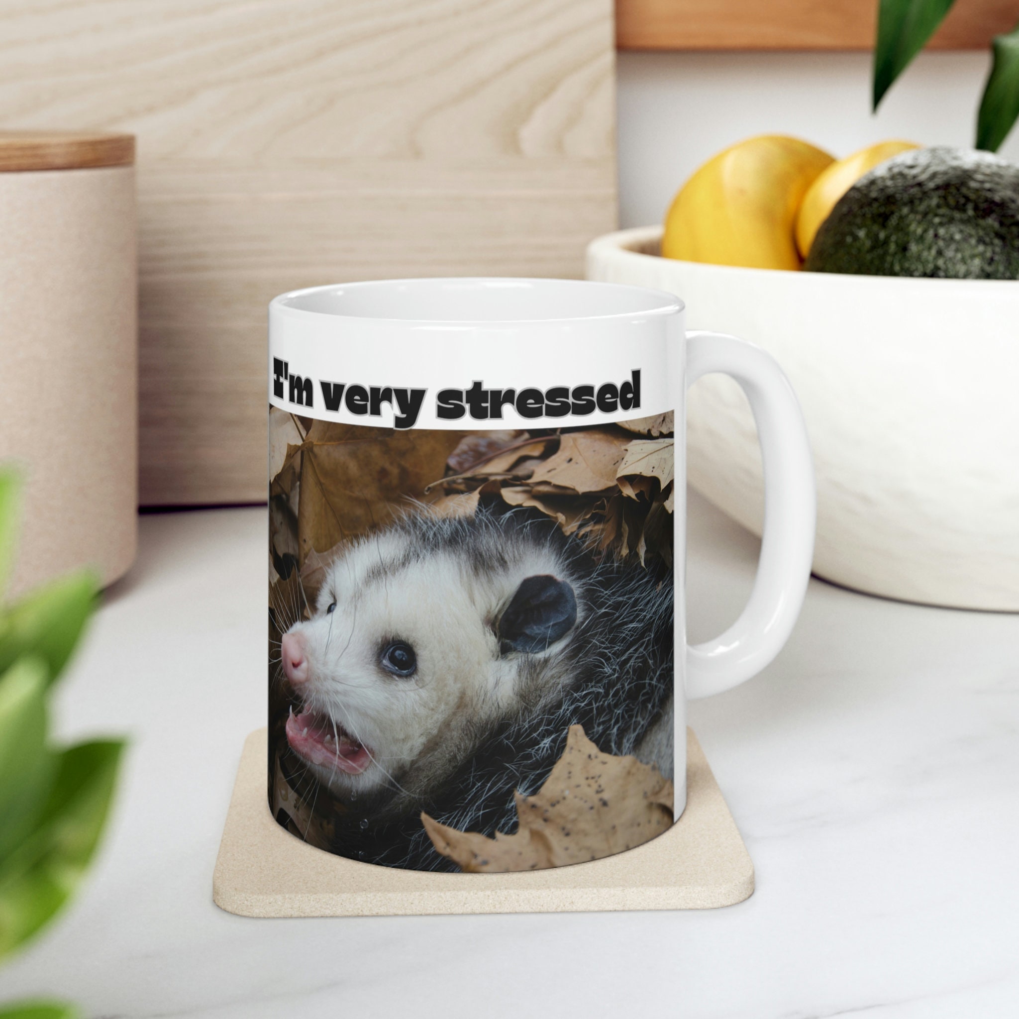 Stress Opossum Possum Mug Possum Gift Opossum Mug Funny - Etsy