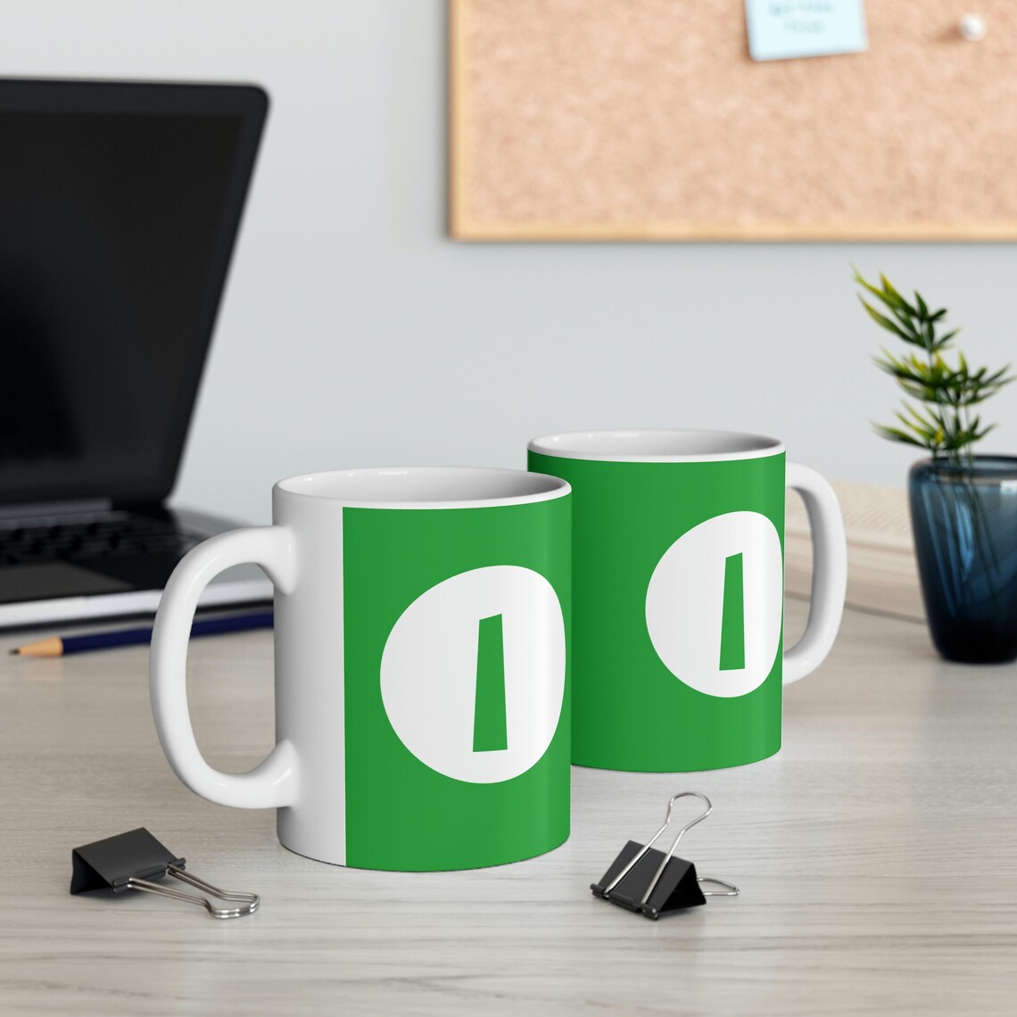 I Mario Mug, Custom Mario Style Letter Mug, Gamer Mug, Gamer Gift, Fun ...