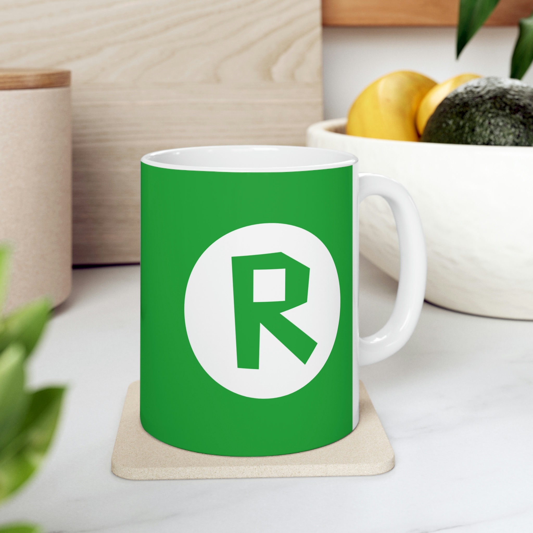 R Mario Mug, Custom Mario Style Letter Mug, Gamer Mug, Gamer Gift, Fun ...