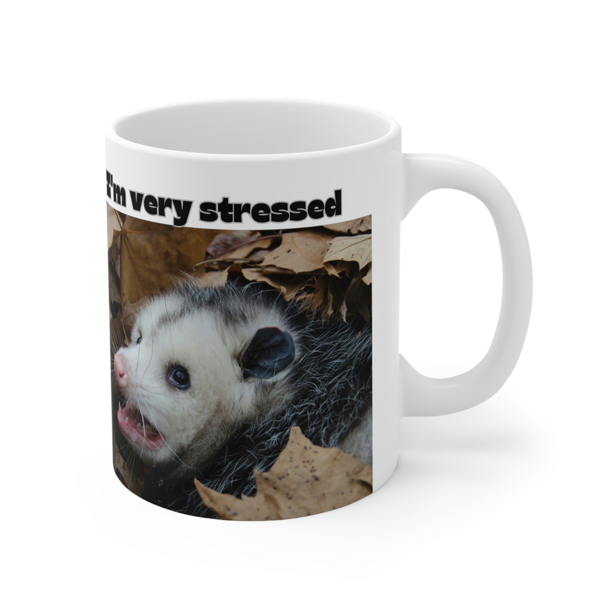 Stress Opossum Possum Mug Possum Gift Opossum Mug Funny - Etsy
