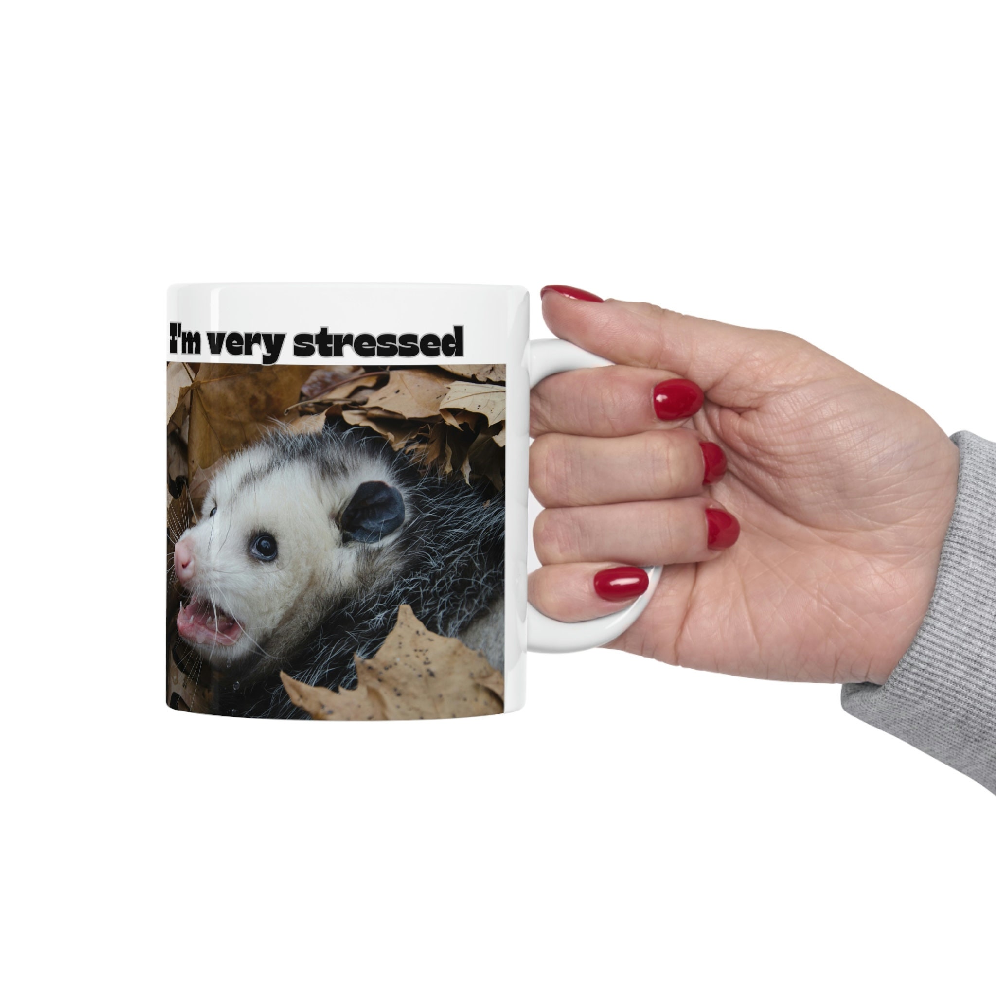 Stress Opossum Possum Mug Possum Gift Opossum Mug Funny - Etsy