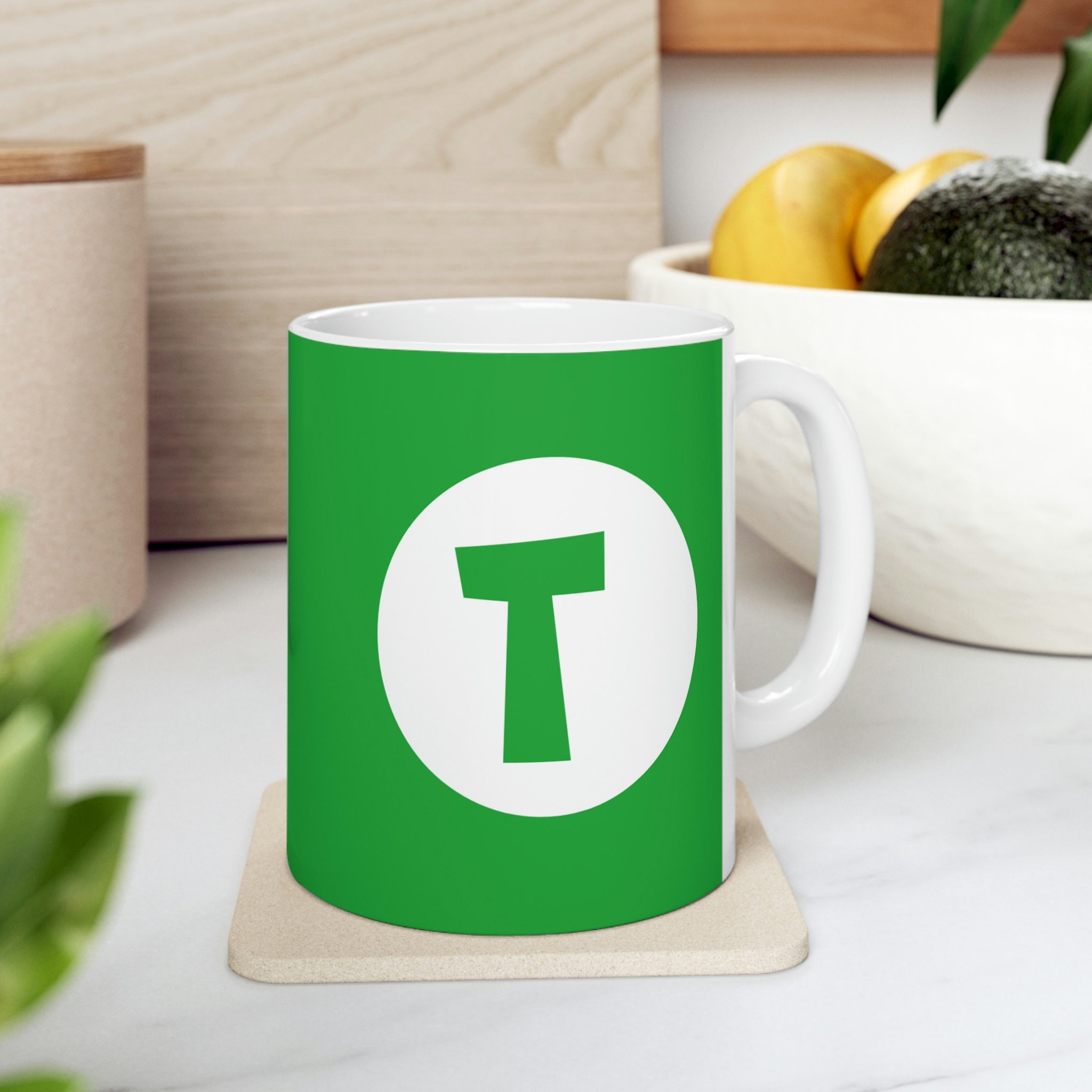 T Mario Mug, Custom Mario Style Letter Mug, Gamer Mug, Gamer Gift, Fun ...