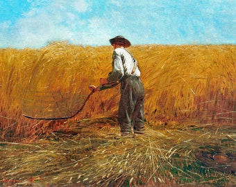 Veteran in a New Field Print - Etsy