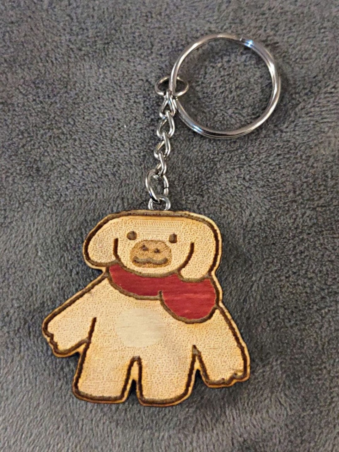 Doog Keychain slightly Larger - Etsy