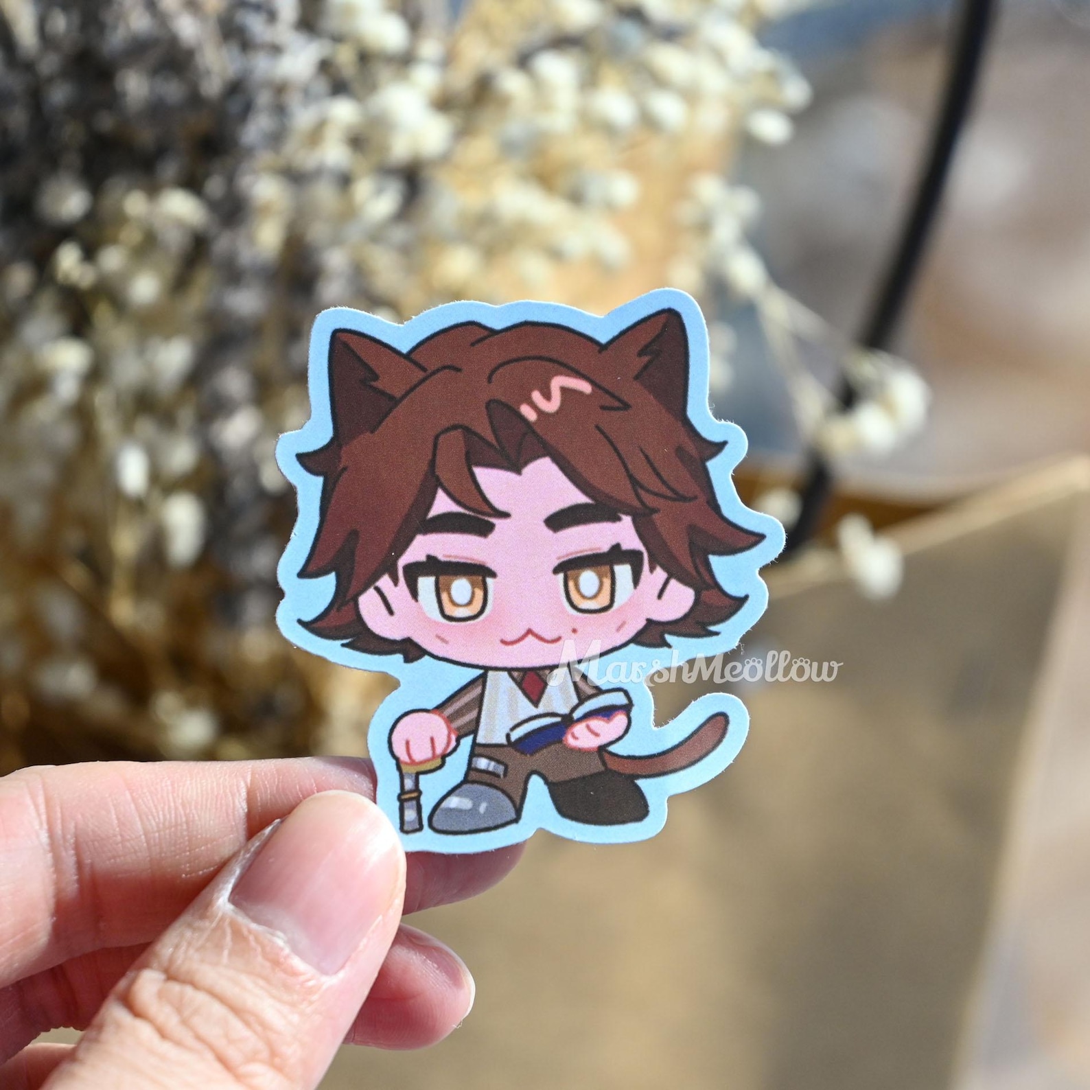 Arcane Kitty Matte Sticker - Jinx Vi Viktor Jayce Die Cut Waterproof ...