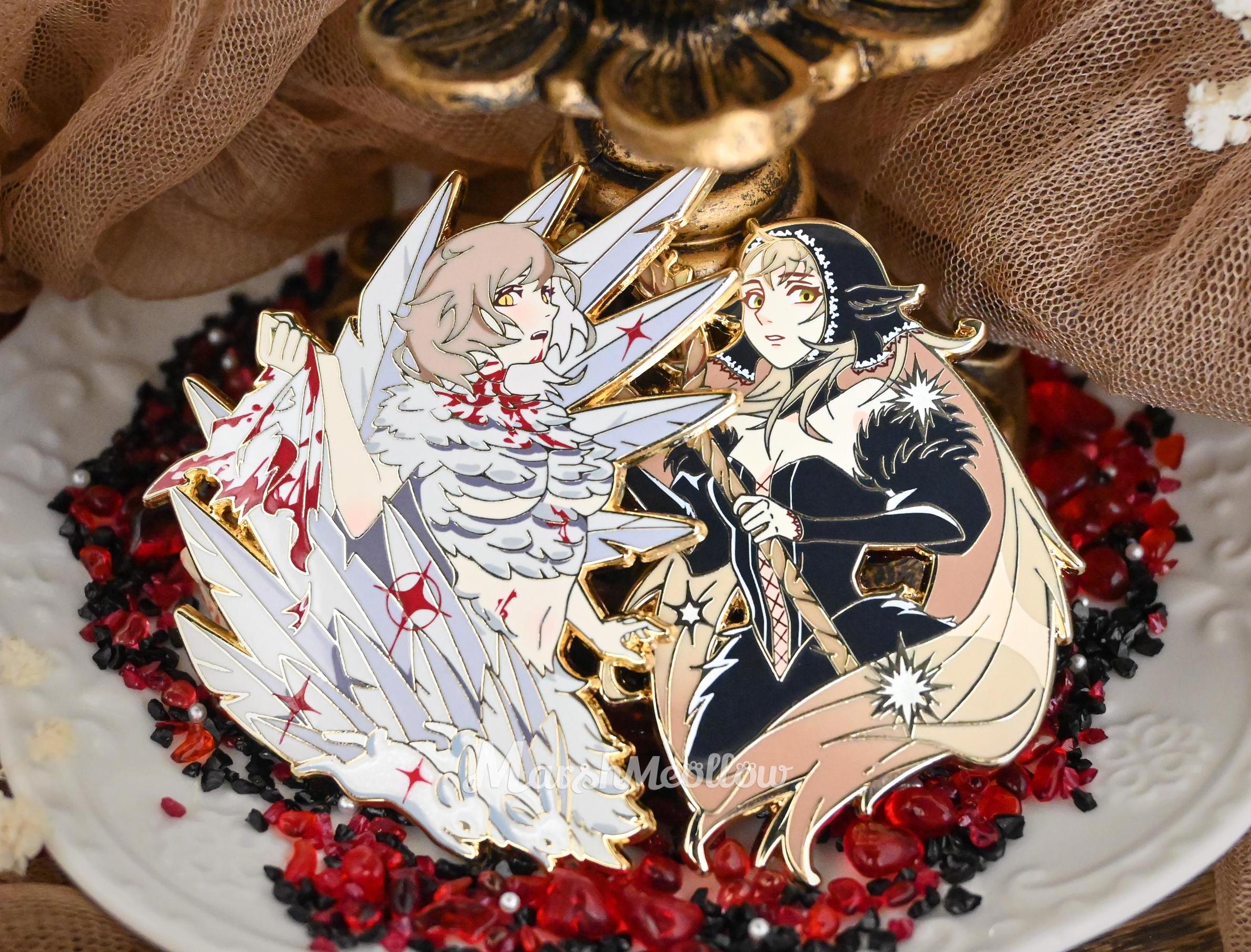 Chimera Falin Enamel Pin- Dunmeshi Hard Enamel Pin - Anime Pins - Etsy