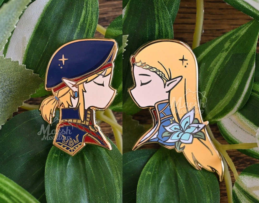 Royal Link & Zelda Hard Enamel Pin Loz Pins Pin Collection - Etsy