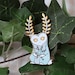 Blupee & Bubbul Gem Enamel Pin - Bobble Interactive Pin - Cute Bunny ...