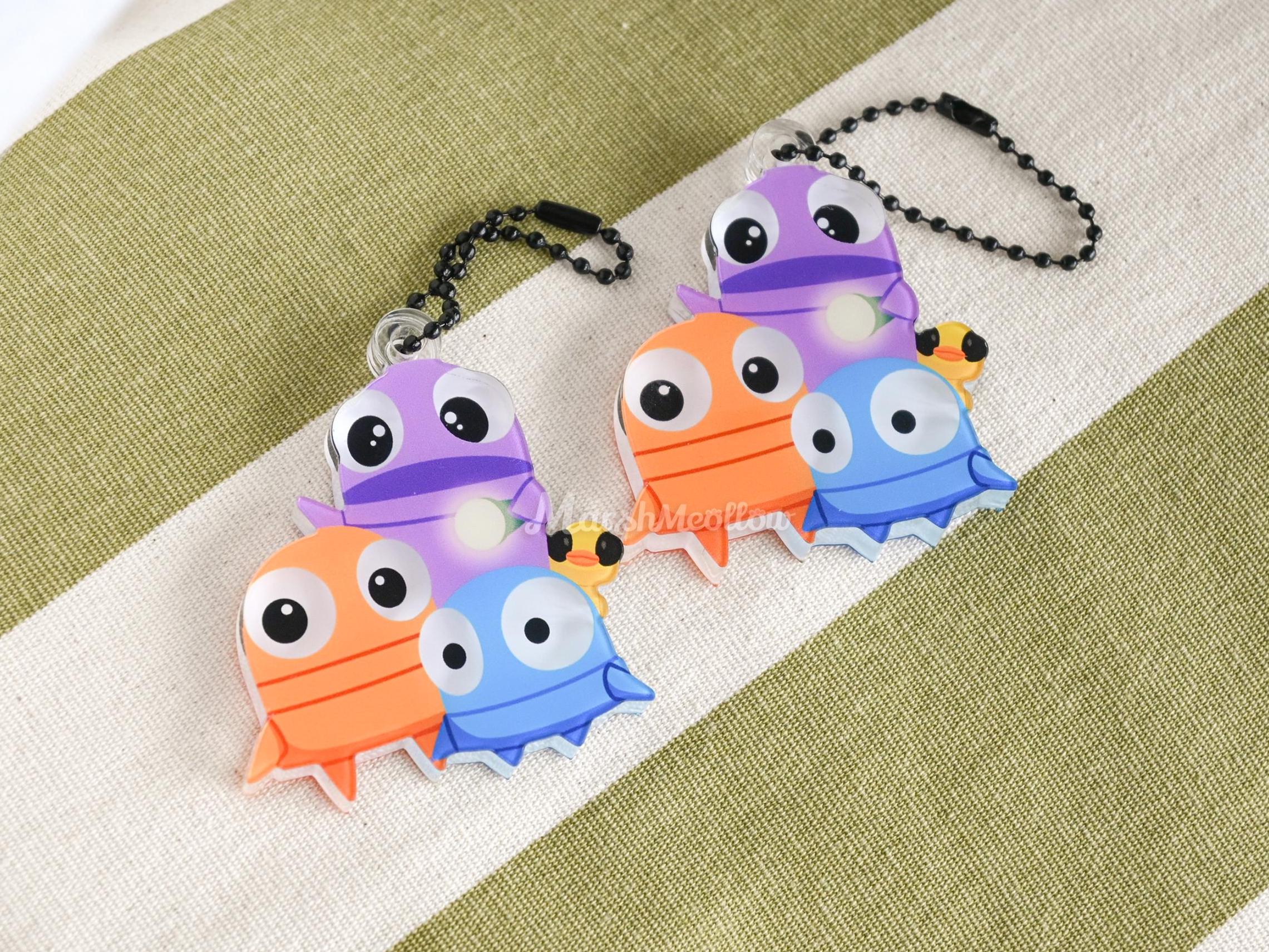 REPO Bots Eye Tracking Acrylic Charm - Video Game Gifts - Etsy