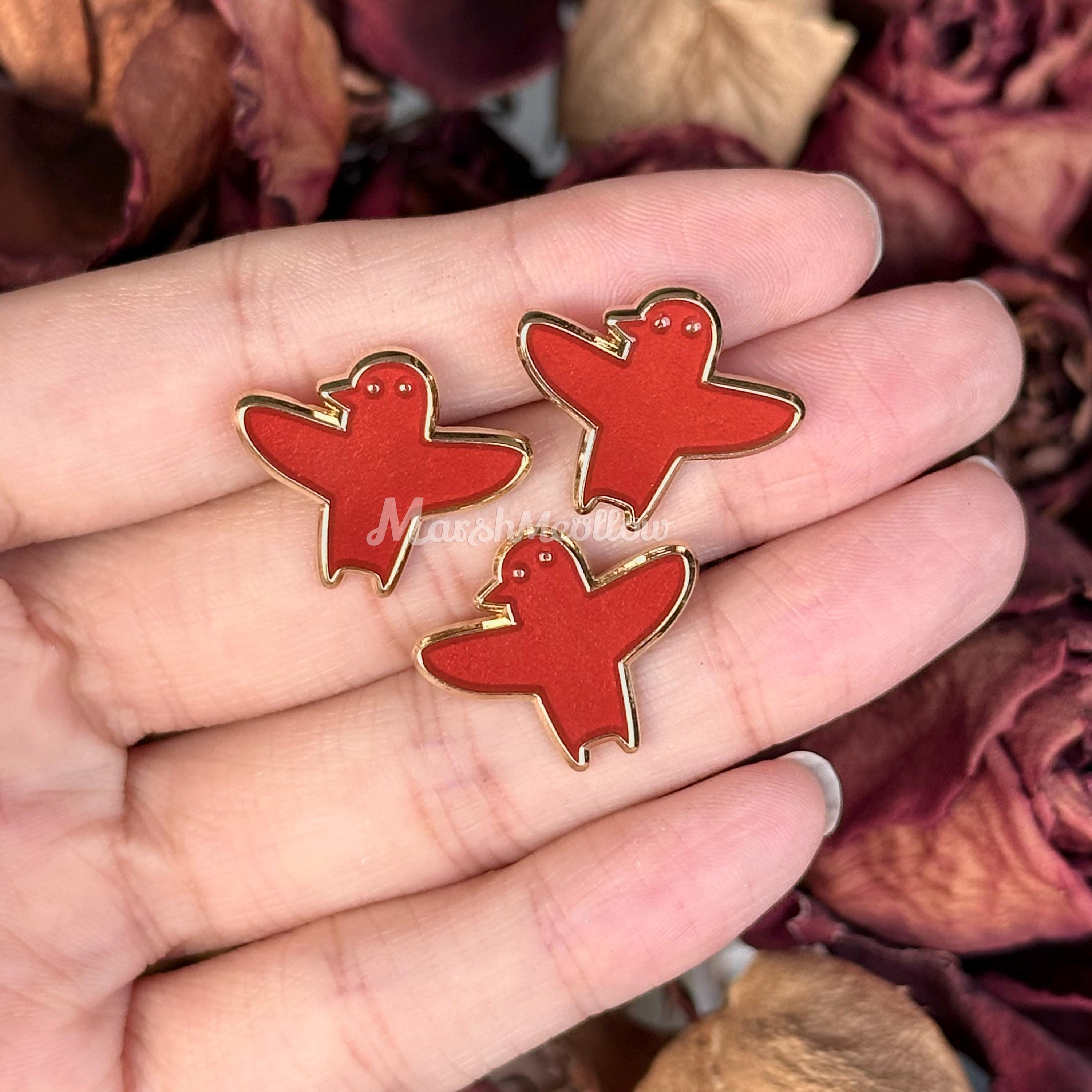 Marcille's Familiar Pin- Dunmeshi Filler Pins - Hard Enamel Pin - Cute ...