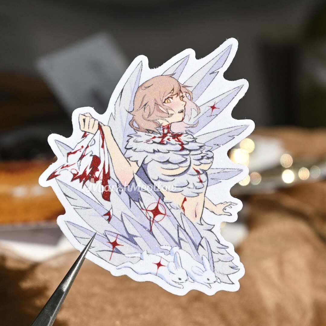 Chimera Falin Sticker - Dungeon Meshi - Matte Glitter Stickers - Etsy