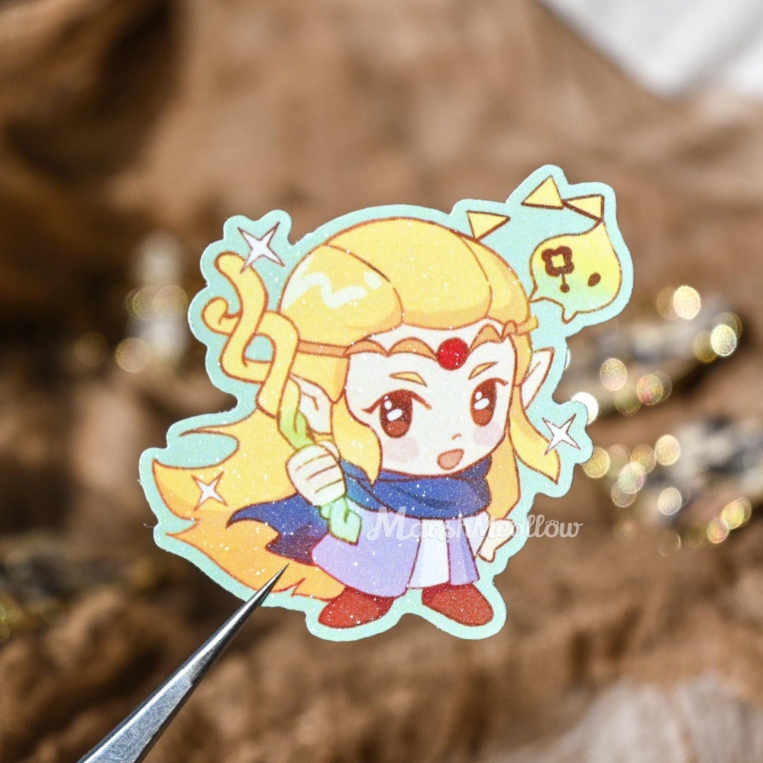 Echoes of Wisdom Zelda Sticker - Loz Sticker - Matte Glitter Waterproof ...