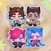 Arcane Kitty Matte Sticker - Jinx Vi Viktor Jayce Die Cut Waterproof ...