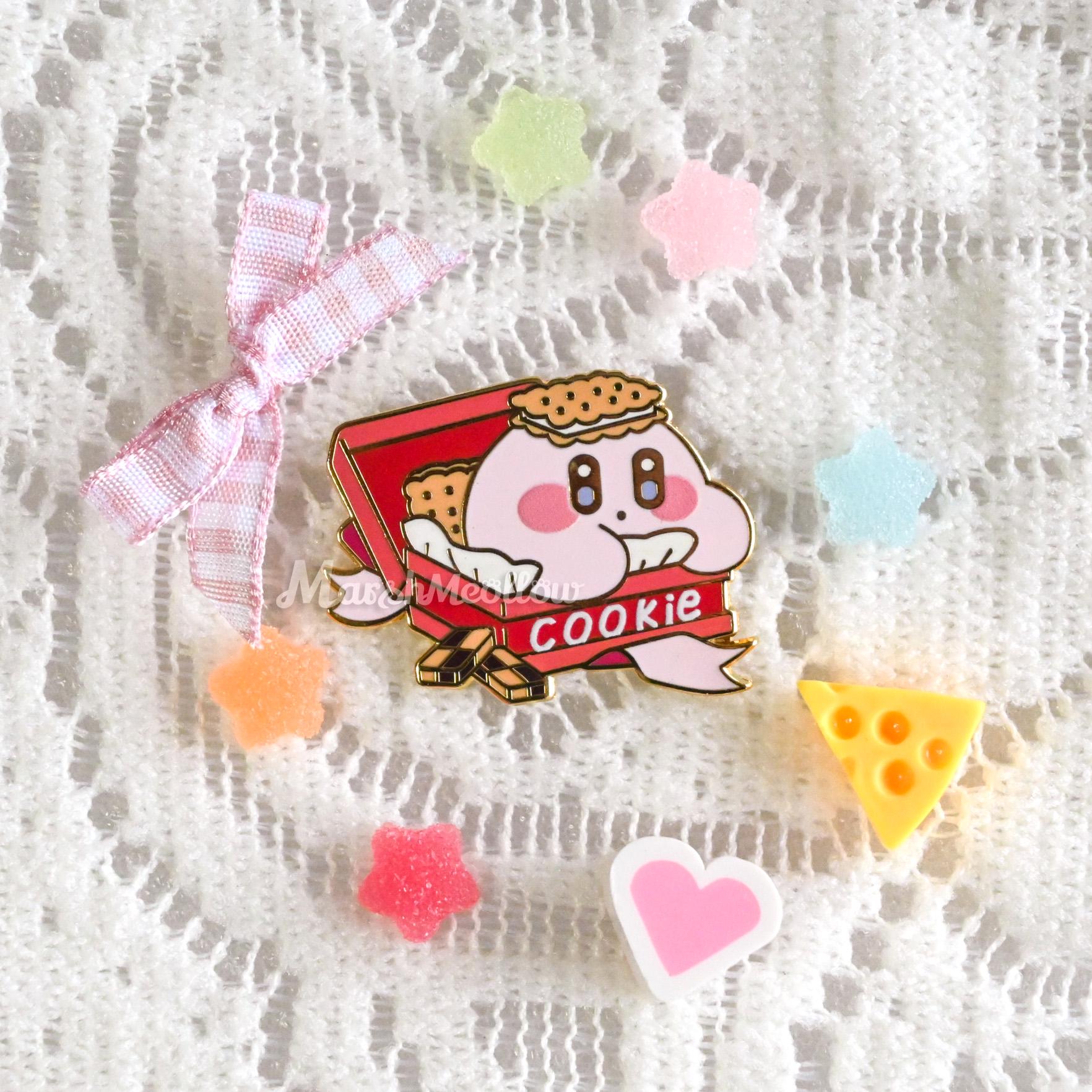 Sweet Kirby Enamel Pins - Hard Enamel Pin - Cute Game Pins - Etsy