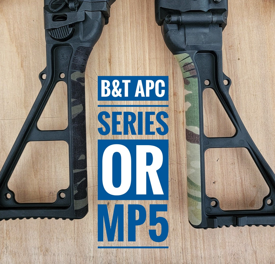 Tact-wrap "airsoft" Stickers, Cordura Cheek Rest for B&T APC Series or ...