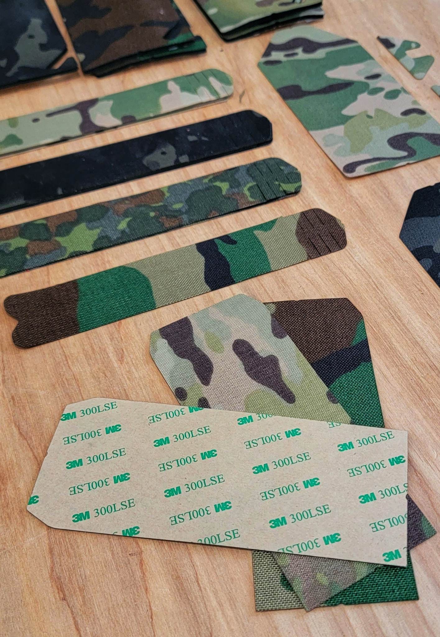 Tact-wrap Airsoft Stickers, Cordura Cheek Rest for B5 Systems Bravo ...