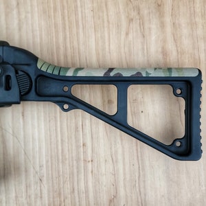 Tact-wrap "airsoft" Stickers, Cordura Cheek Rest for B&T APC Series or ...