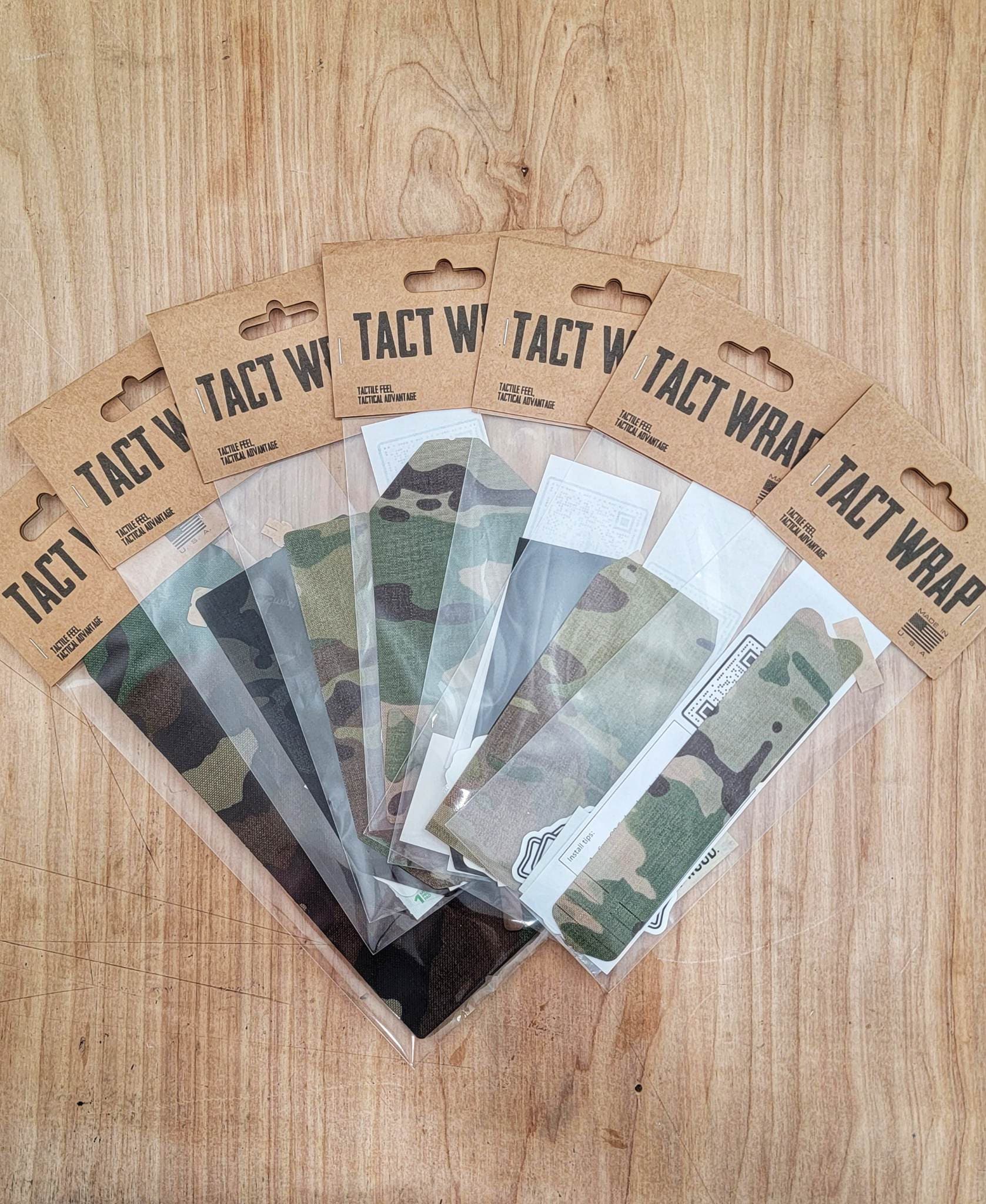 Tact-wrap Airsoft Stickers, Cordura Cheek Rest for B5 Systems Bravo ...