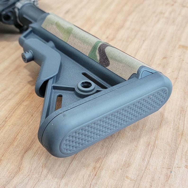 Tact-wrap Airsoft Stickers, Cordura Cheek Rest for B5 Systems Bravo ...