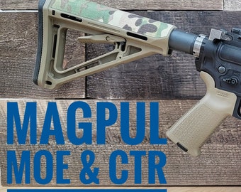 Tact-wrap airsoft Stickers Cordura Cheek Rest for - Etsy