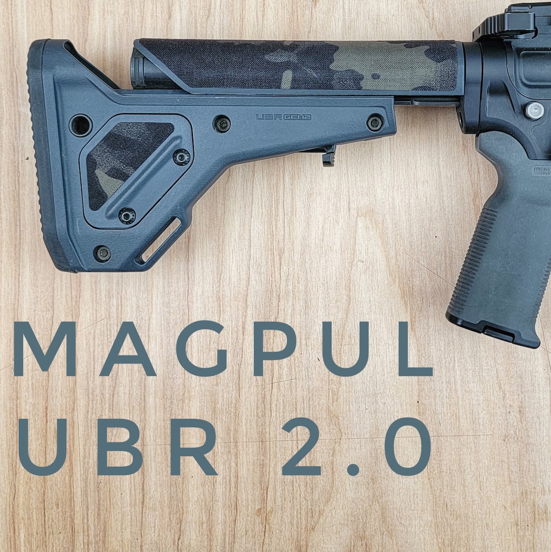 Tact-wrap Airsoft Stickers, Cordura Cheek Rest for Magpul UBR 2.0 Stock ...