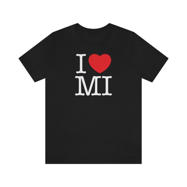 I Love Michigan - Etsy