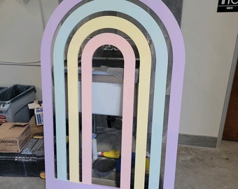 Arch Rainbow Backdrop - Etsy