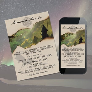 Dnd Session Invite -digital Download - Etsy