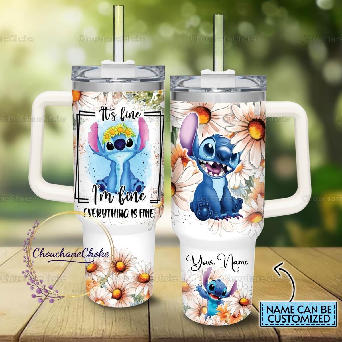 Stitch 40oz Tumbler, Stitch Tumbler, Disney 40oz Tumbler, Disney Stitch ...