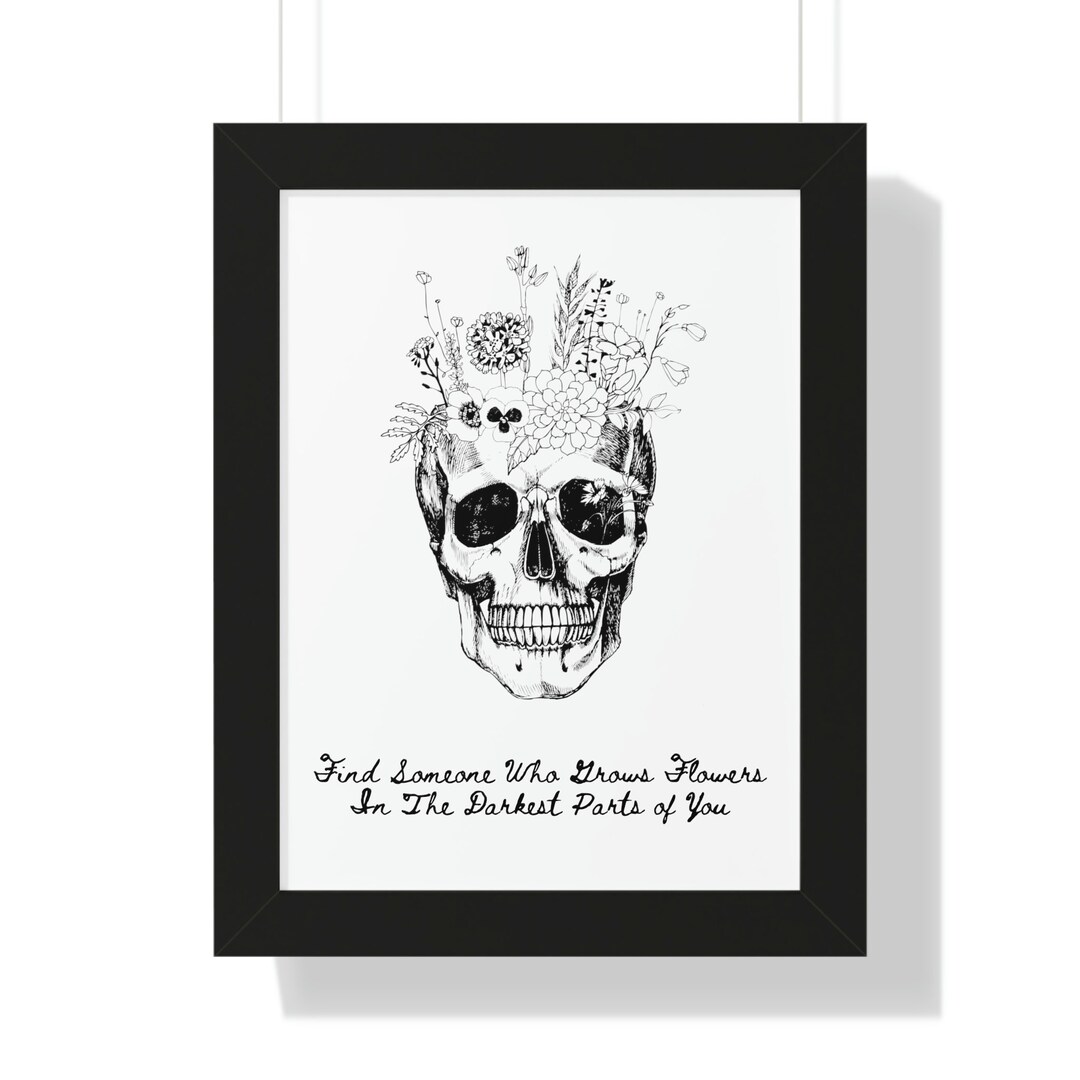 Zach Bryan Framed Poster, Zach Bryan Merch, Find Someone Who Grows ...