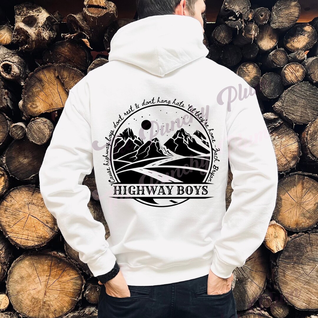 Zach Bryan MENS Hoodie, Zach Bryan Gift, Highway Boys Shirt, GUYS Zach ...