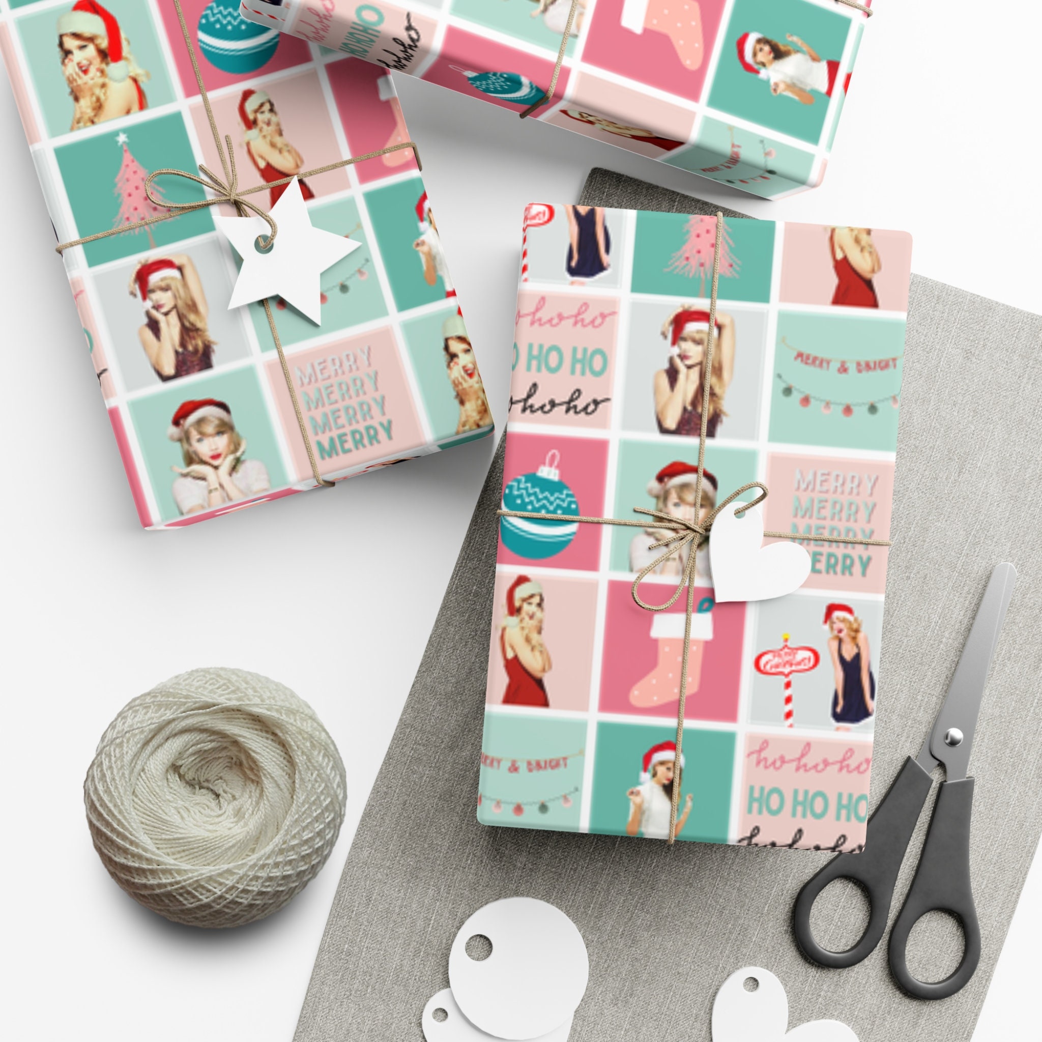 Taylor Swift Gift Wrap, Taylor Swift Wrapping Paper, Swiftie Gift Idea ...