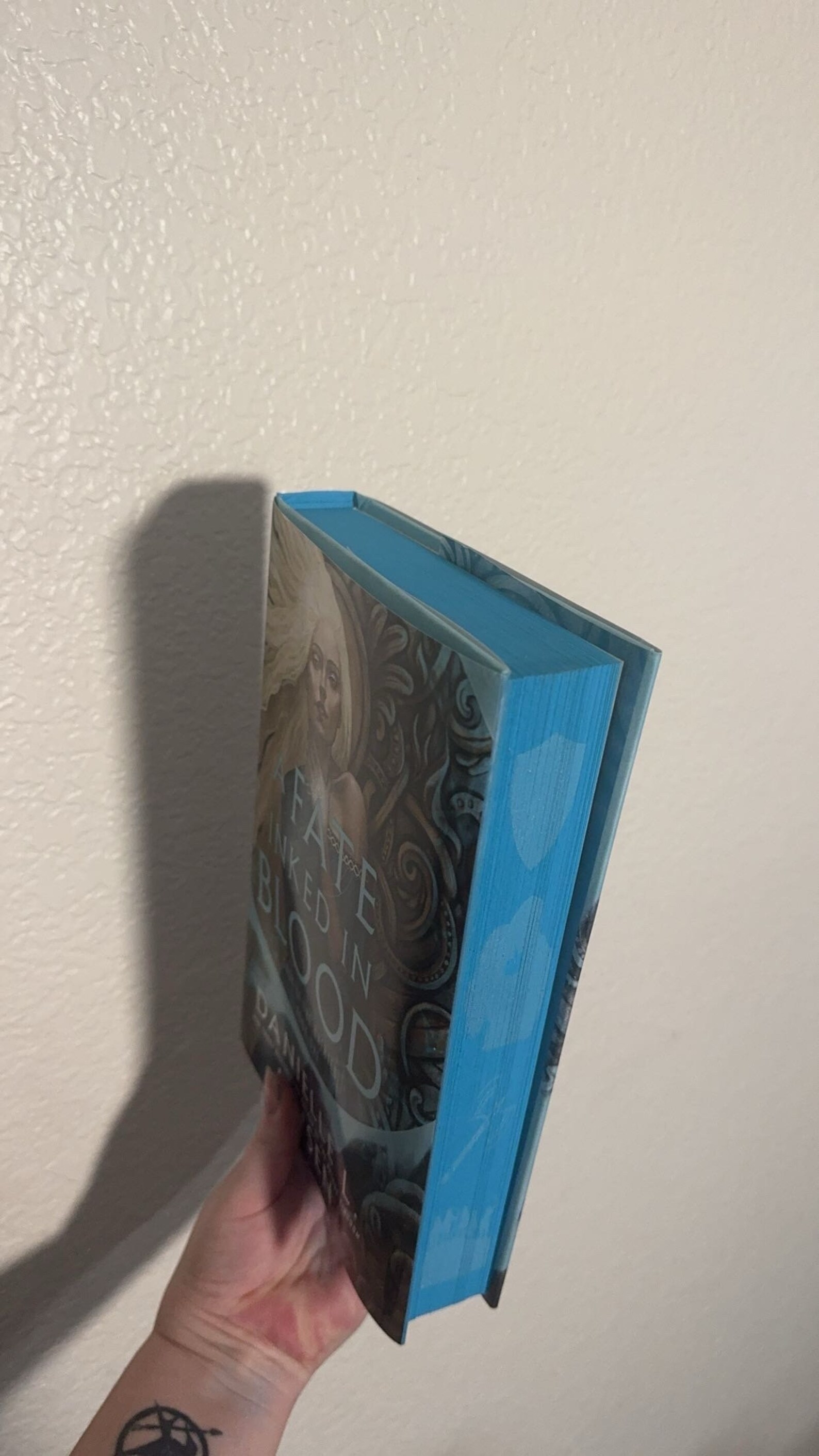 A Fate Inked in Blood Danielle L Jensen Custom Metallic Edges - Etsy