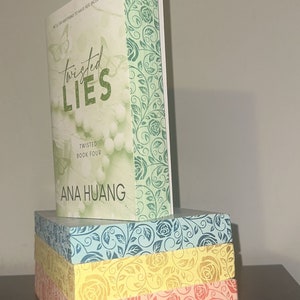 Twisted Series by Ana Huang Custom Metallic Sprayed Edges - Twisted ...