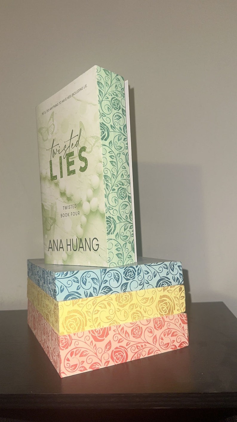 Twisted Series by Ana Huang Custom Metallic Sprayed Edges - Twisted ...