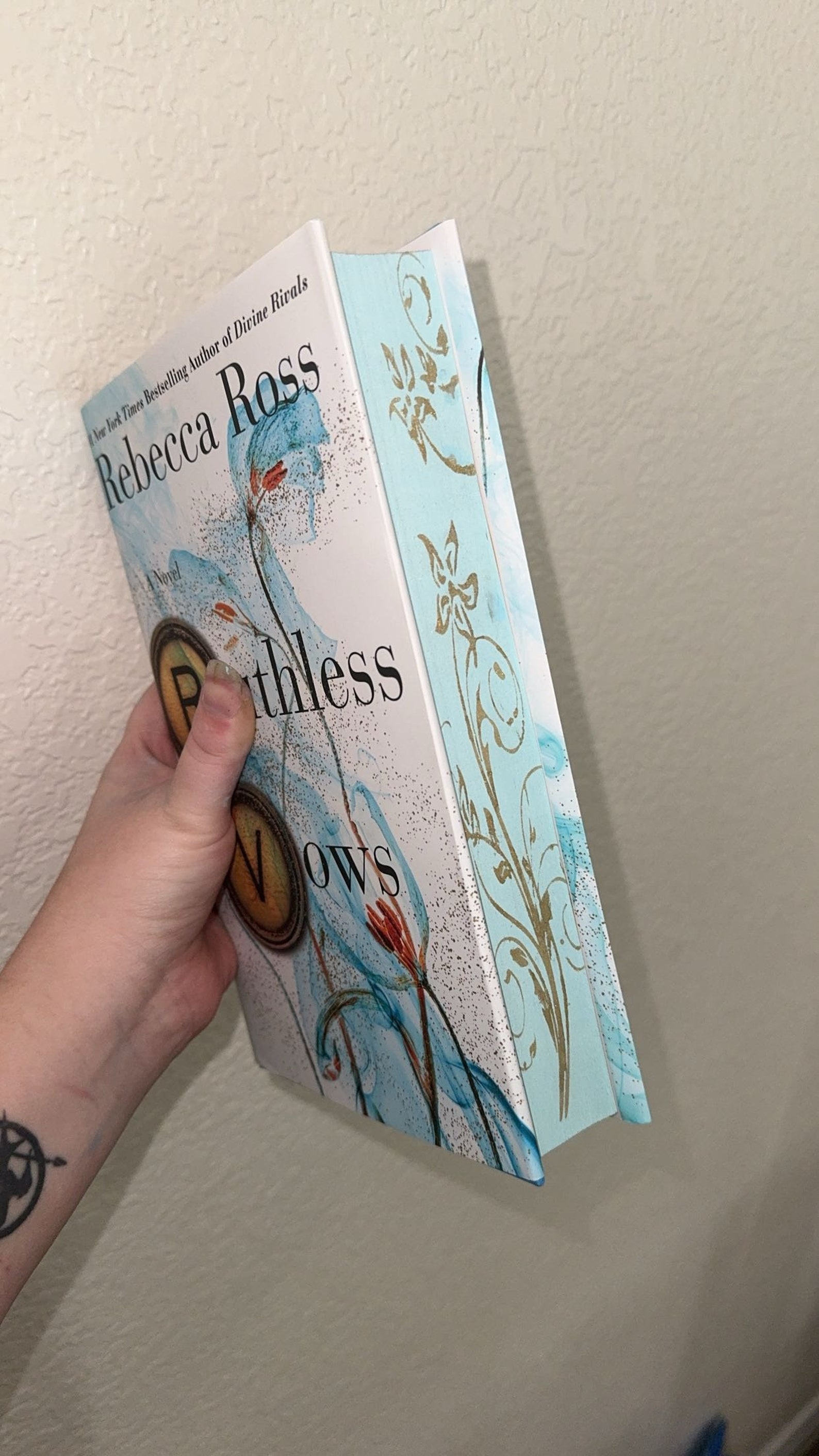 Ruthless Vows Rebecca Ross Custom Metallic Edges - Etsy